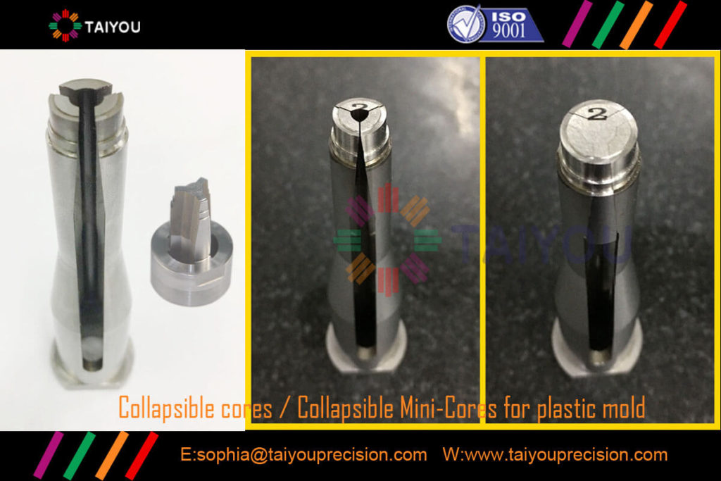 Plastic Mold Design Tip How The Collapsible Cores Collapsible Mini